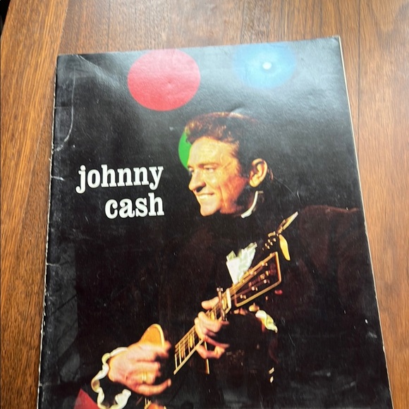 johnnie cash | Other | Johnny Cash Music Book Retro | Poshmark